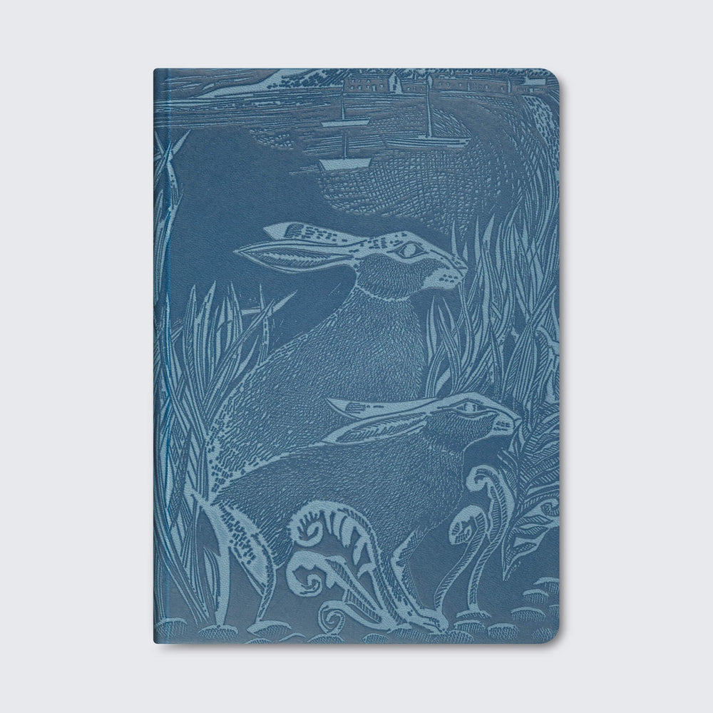 Angela Harding Rathlin Hares Artisan Ruled Notebook