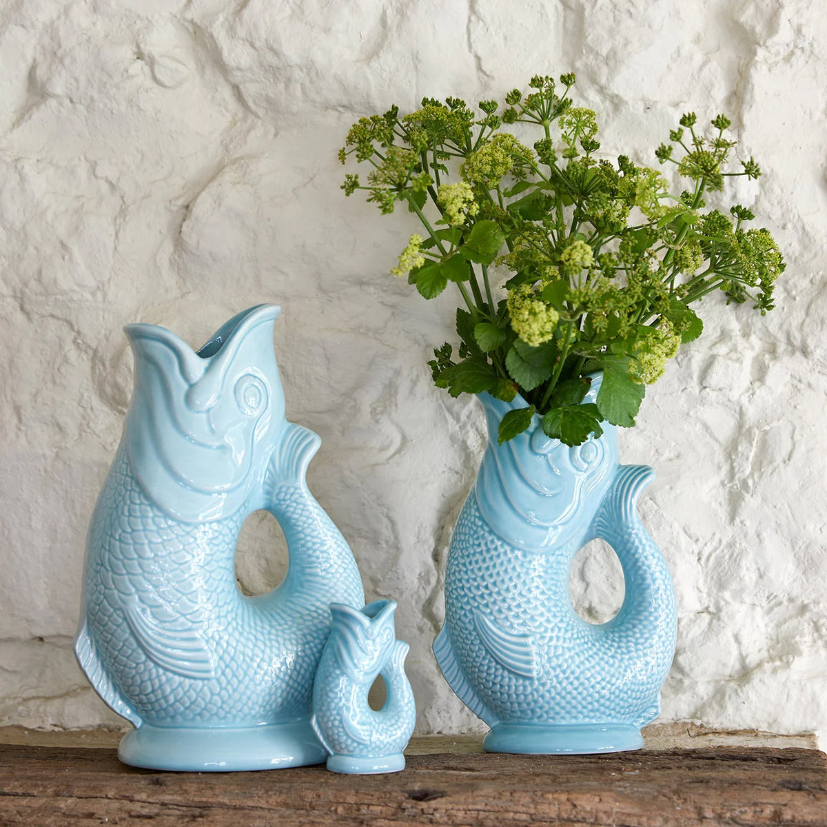 Gurgly Jug - Duck Egg - 3 Sizes — Mooch-London
