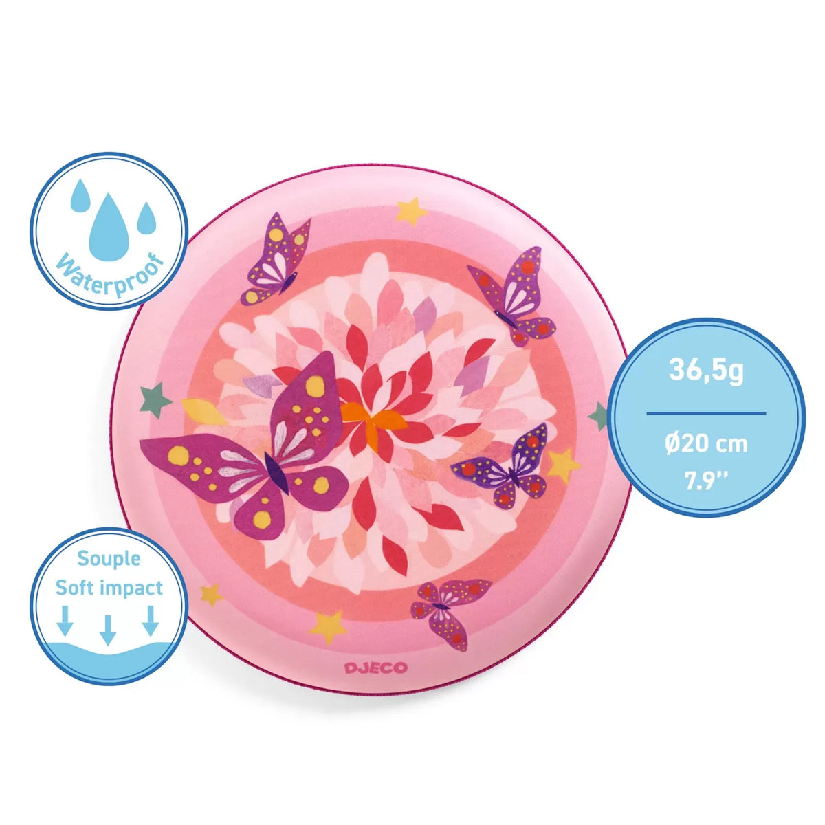 Flying Rosa Disc — Mooch-London